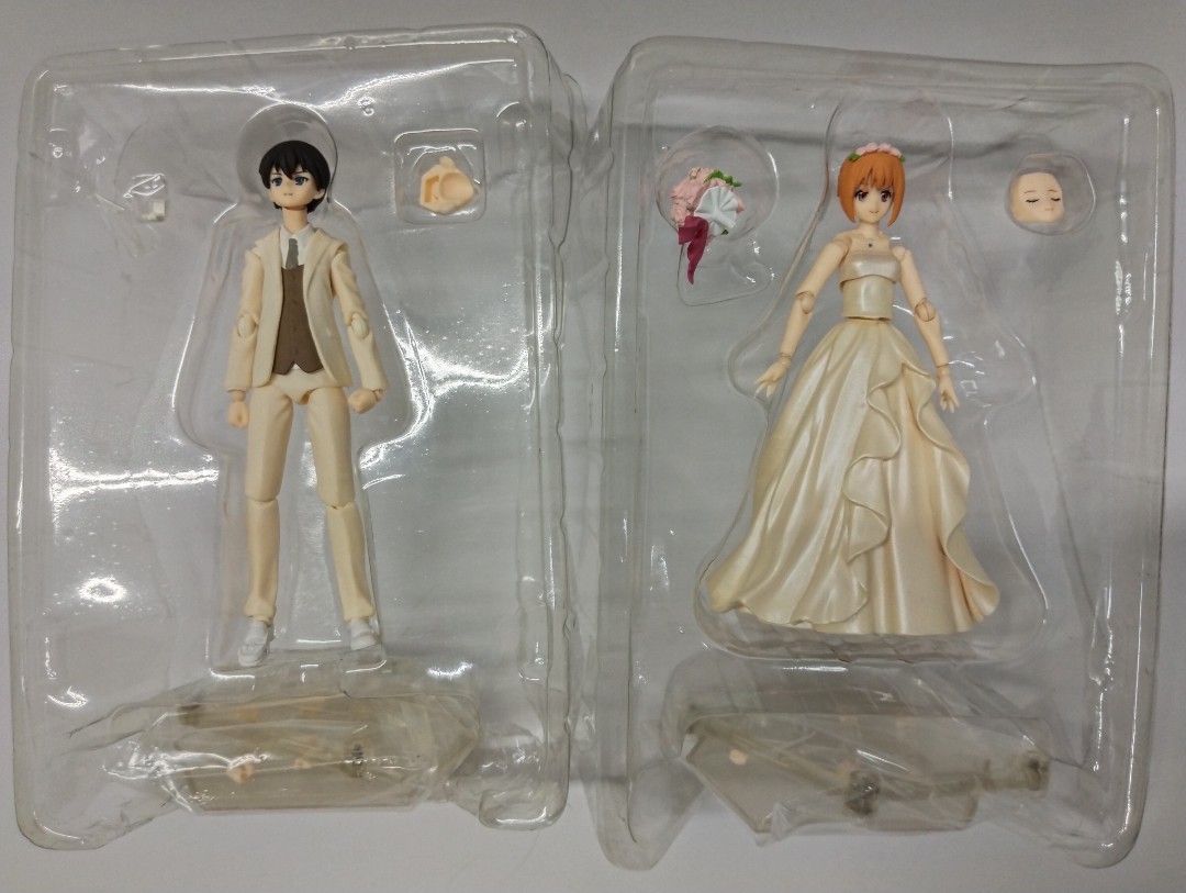 Wedding figma Toys Bride ex47 and groom ex46 Sold separately high ...