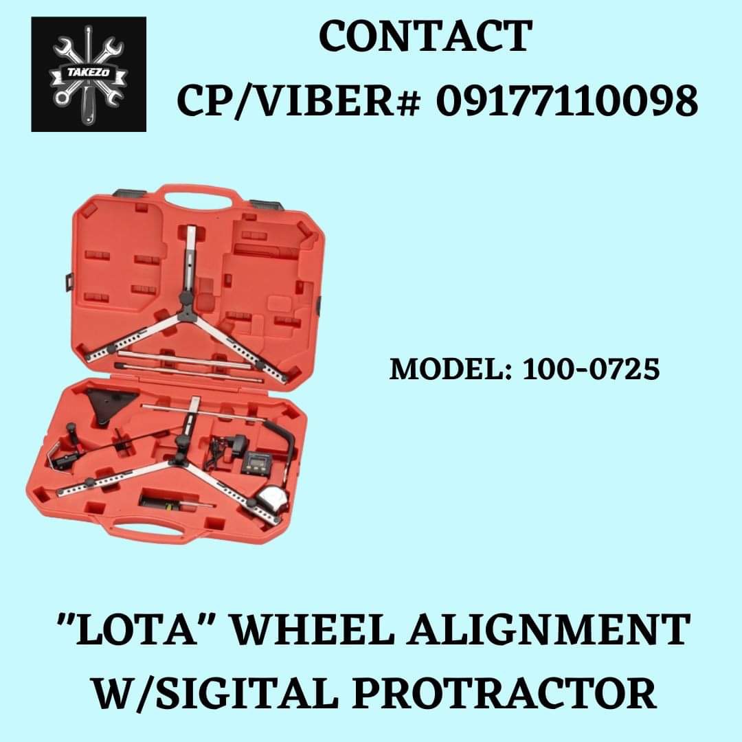 WHEEL ALIGNMENT W/DIGITAL PROTRACTOR on Carousell