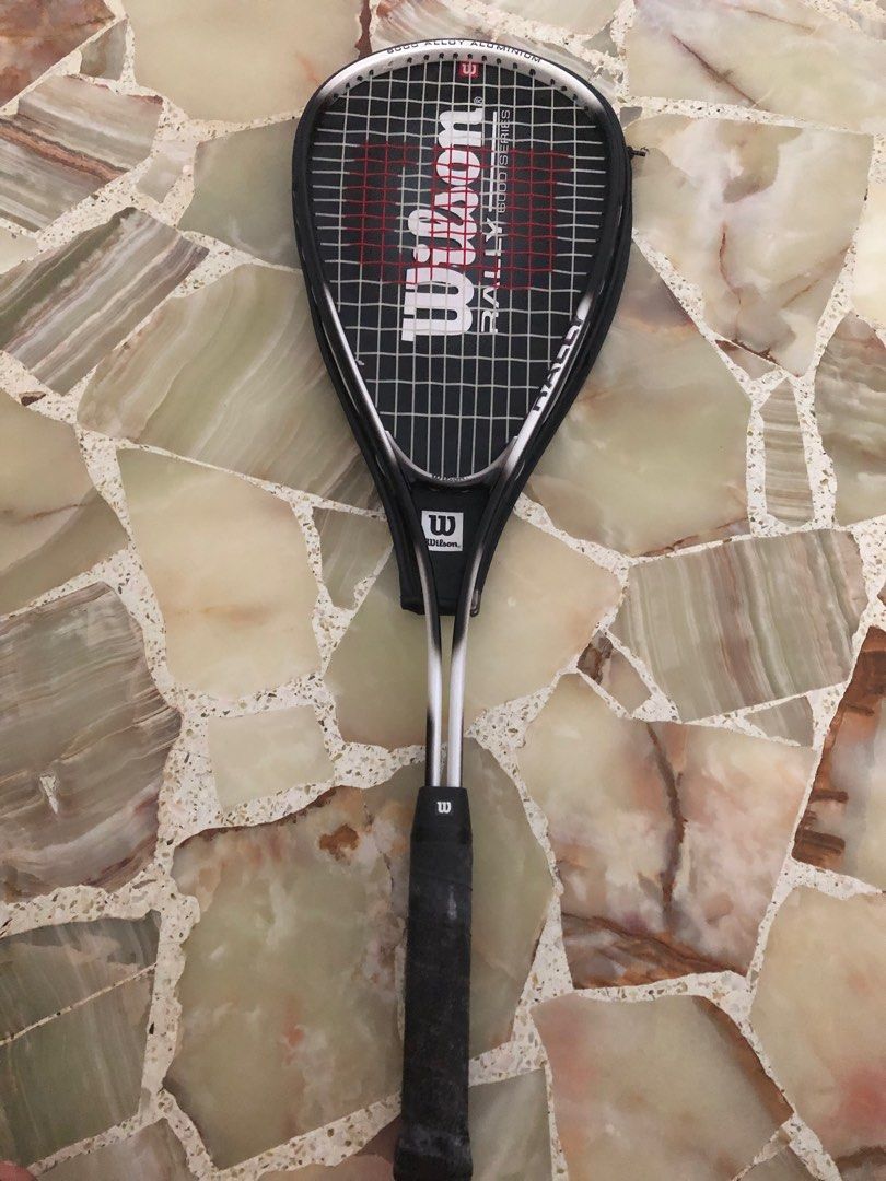 Wilson squash racket, Sports Equipment, Sports & Games, Racket & Ball ...
