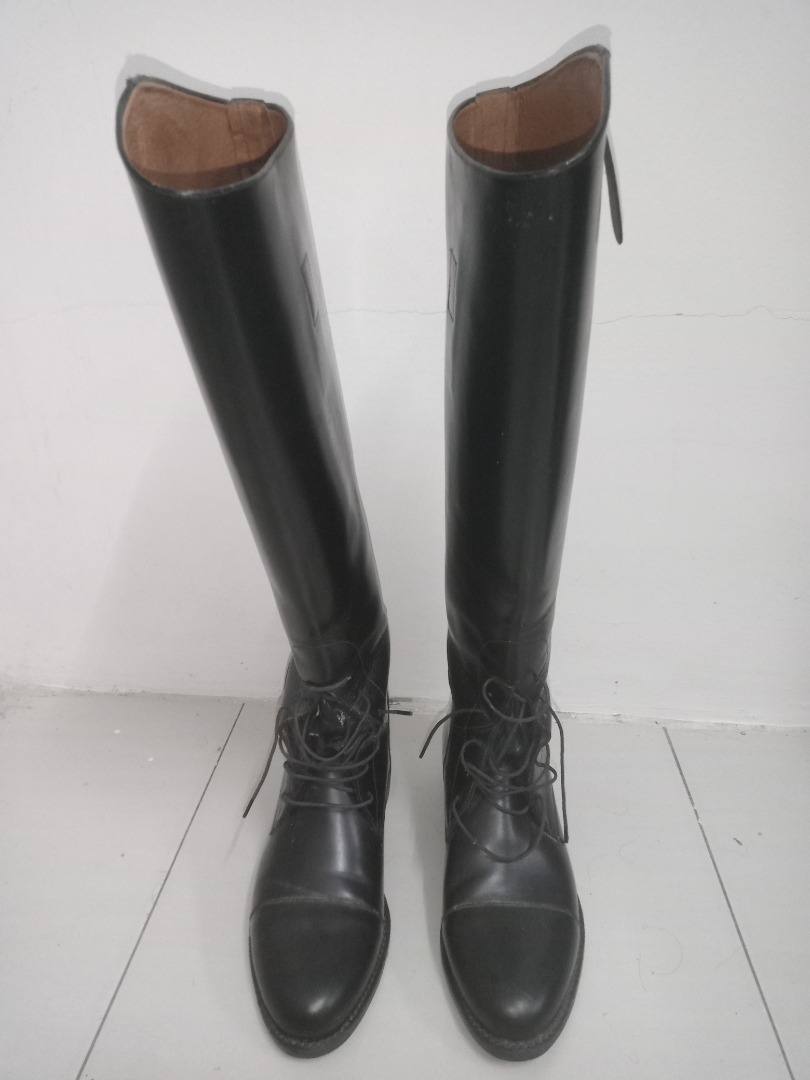 WOMENS TALL BAL-LACED RIDING BOOTS, Women's Fashion, Footwear, Boots on ...