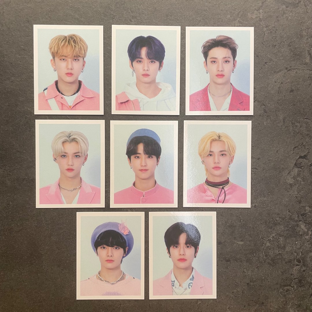 WTS stray kids ID photo set chocolate factory #lovestay, Hobbies & Toys ...