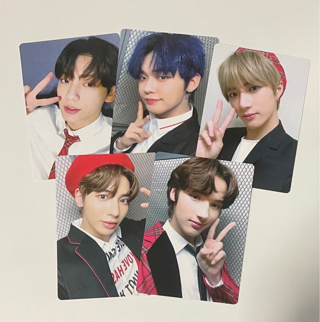 wts txt lightstick photocards soobin yeonjun beomgyu taehyun hueningkai kpop tomorrow by ...