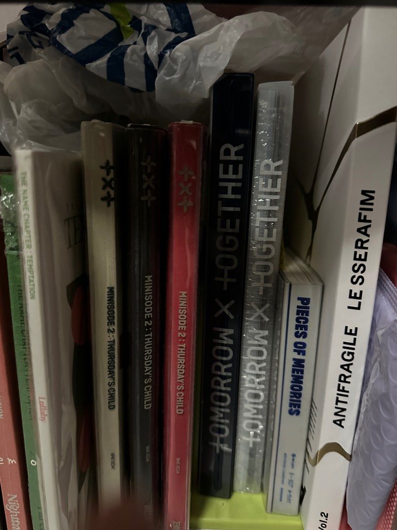 wts unsealed album lfb txt assorted kpop free manifesto tnct enhypen ...
