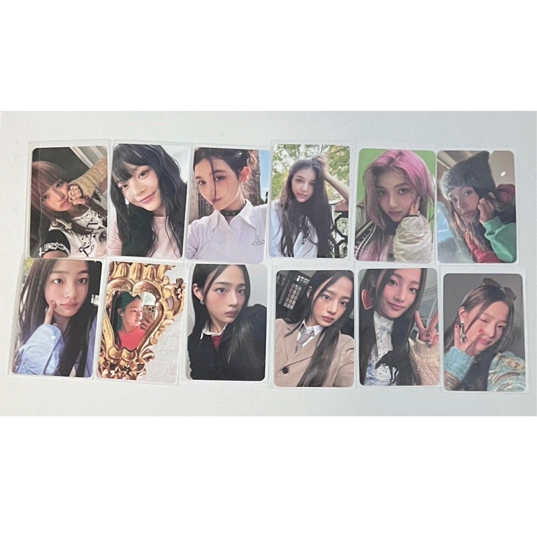 wtt to kazuha lsfm | newjeans minji hanni danielle weverse album ver pcs new jeans nwjns wv ...