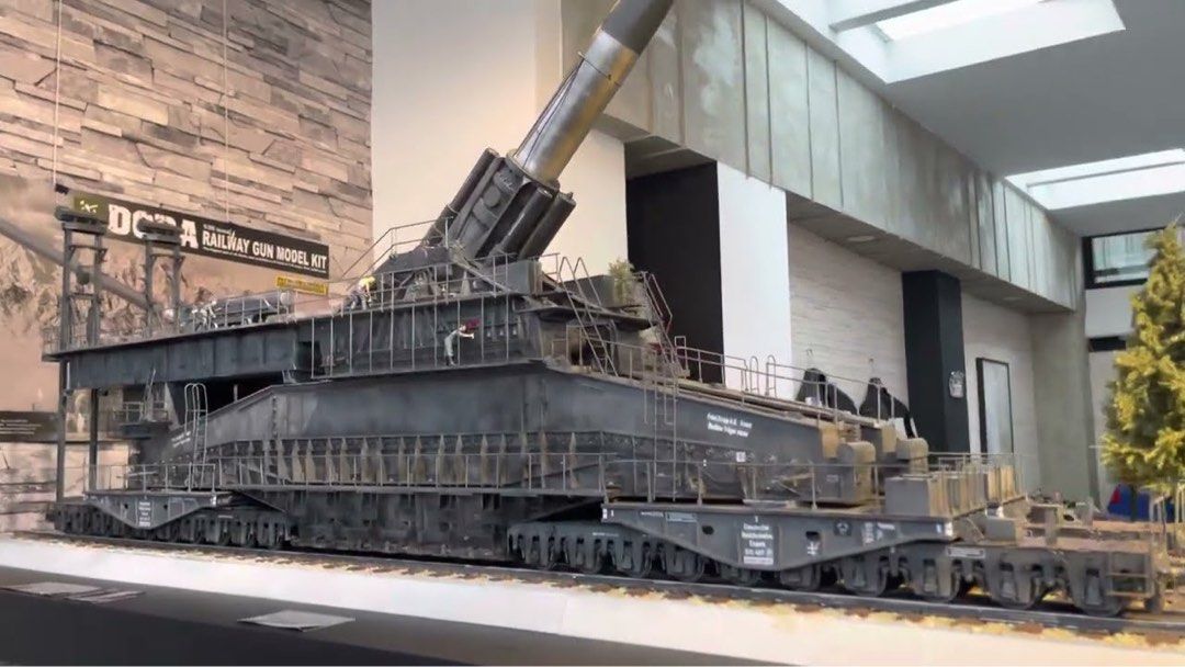 1/35 scale Dora Railway Gun, 興趣及遊戲, 玩具 & 遊戲類 - Carousell