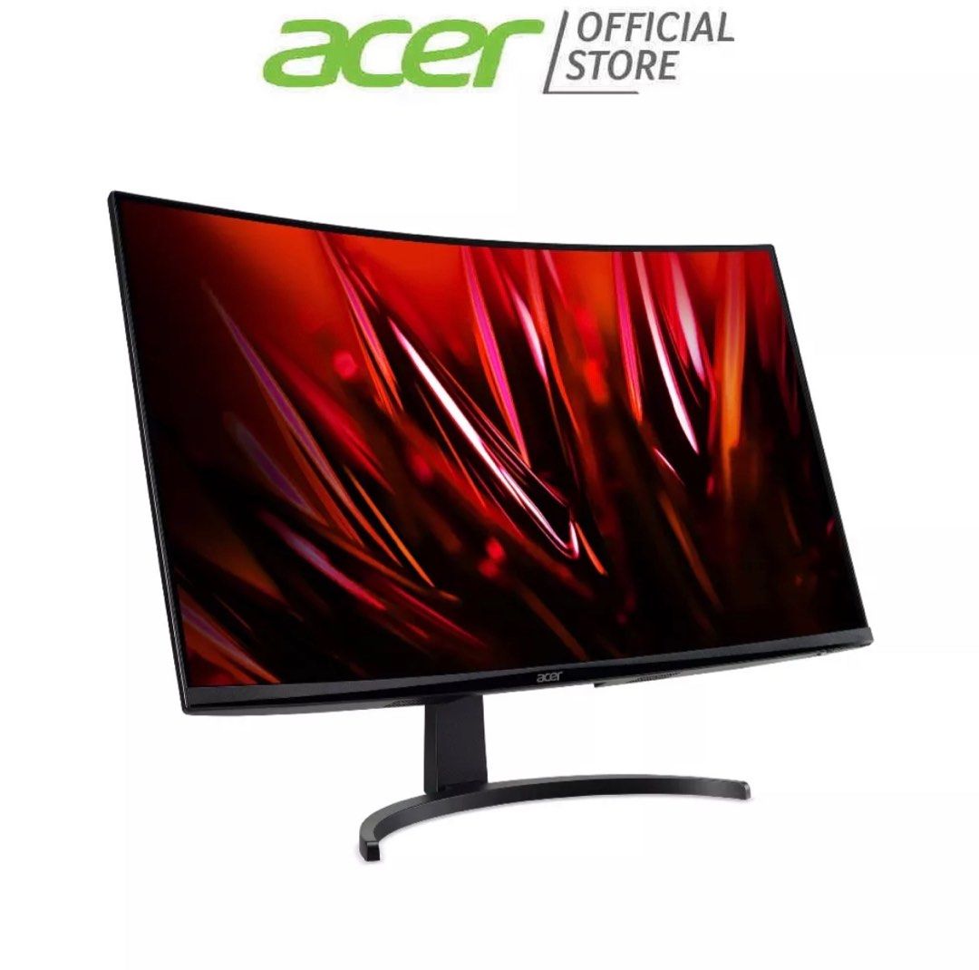 165Hz Acer ED322Q P 31.5 Inch FHD Curved Gaming Monitor With 165Hz ...