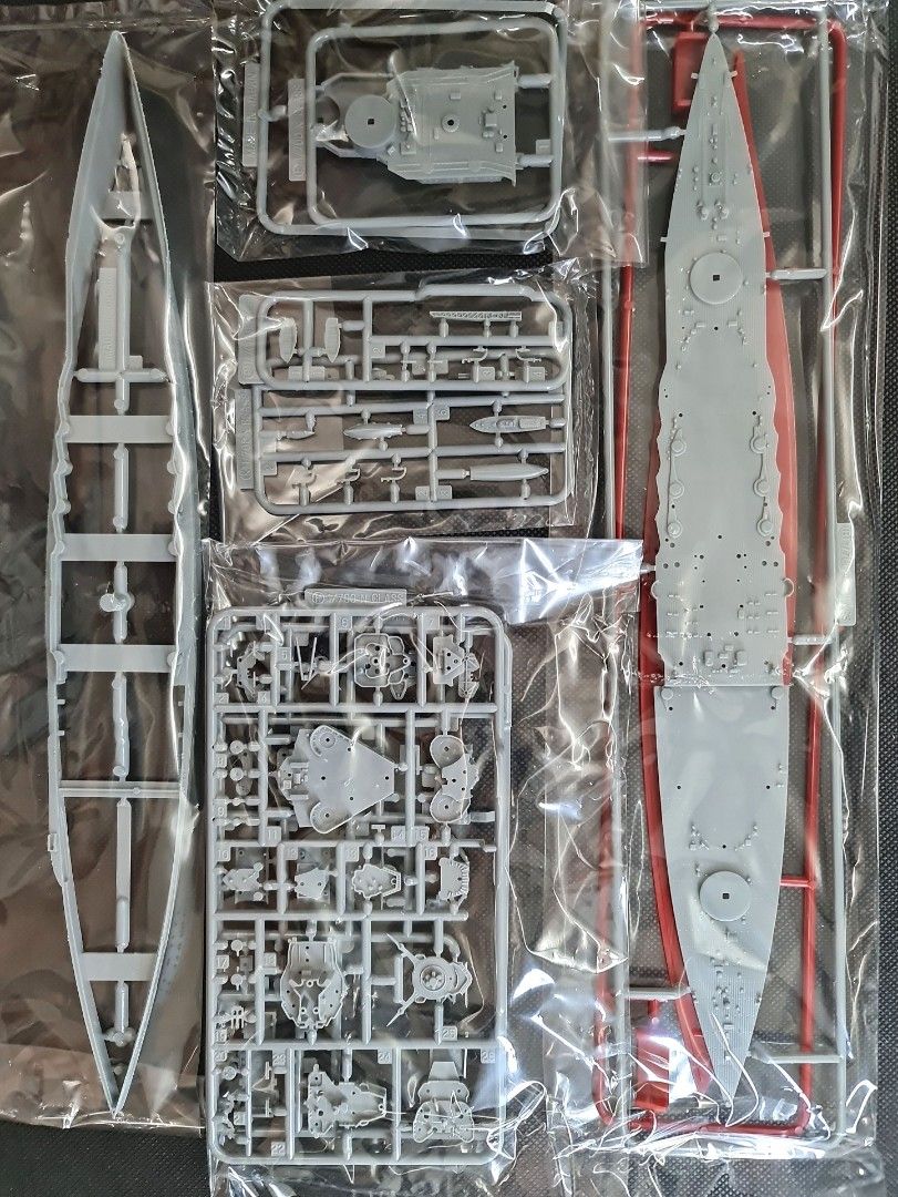 1/700 #431925 Fujimi Waterline IJN Nagato Class Battleship, Nagato ...