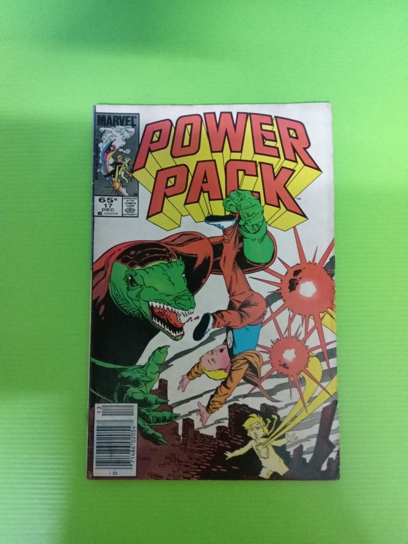 1st app of Franklin Richards as Tattletale !Power Pack #17 ( June ...