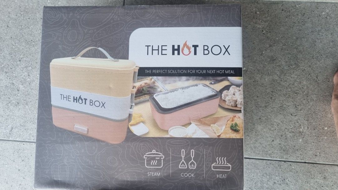 3 TIERED HOT BOX STEAMER, Furniture & Home Living, Kitchenware ...