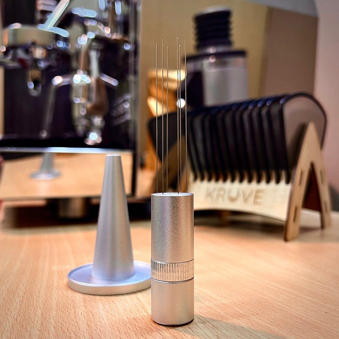 Adjustable WDT! Weiss Distribution Tool for espresso and filter coffee ...