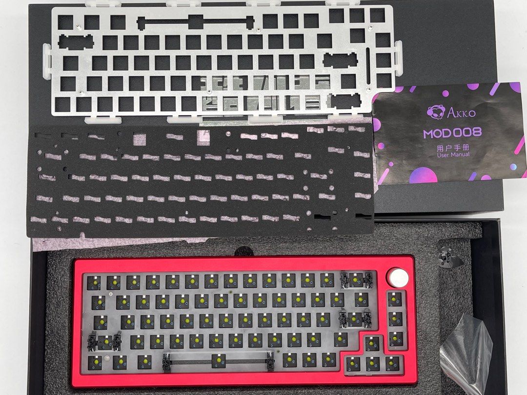 Akko MOD008 Red, Computers & Tech, Parts & Accessories, Computer ...