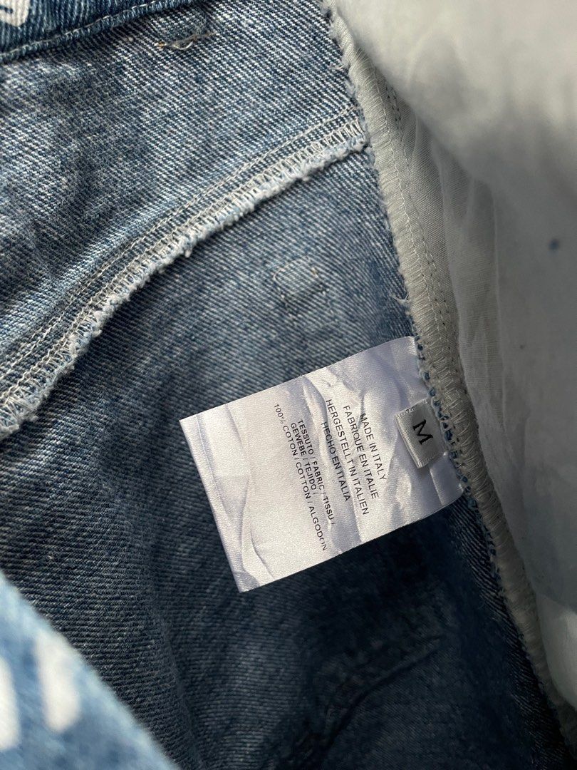 Alexander wang denim aop pants, Women's Fashion, Bottoms, Jeans on ...