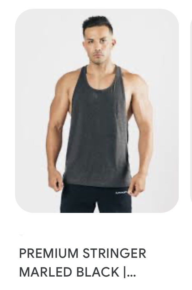 Alphalete Stringer - Alphalete tank - Alphalete shirt - Alphalete Men ...