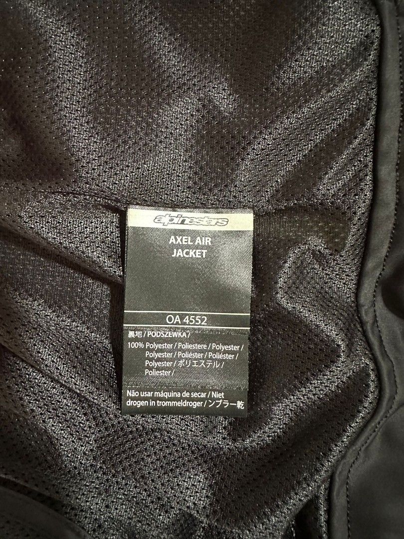 Alpinestar Riding Jacket, Motorcycles, Motorcycle Apparel on Carousell