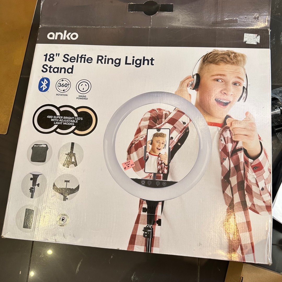 ANKO 18" RINGLIGHT, Photography, Photography Accessories, Lighting ...