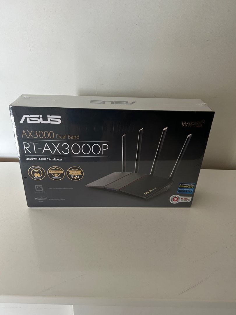 Asus RT-AX3000P for sale (BNIB), Computers & Tech, Parts & Accessories ...