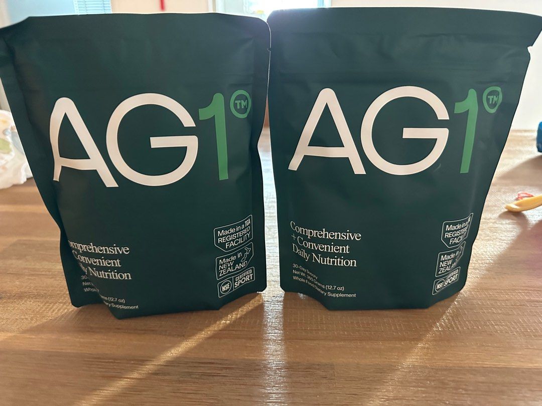 Athletic Greens AG1, Health & Nutrition, Health Supplements, Vitamins ...