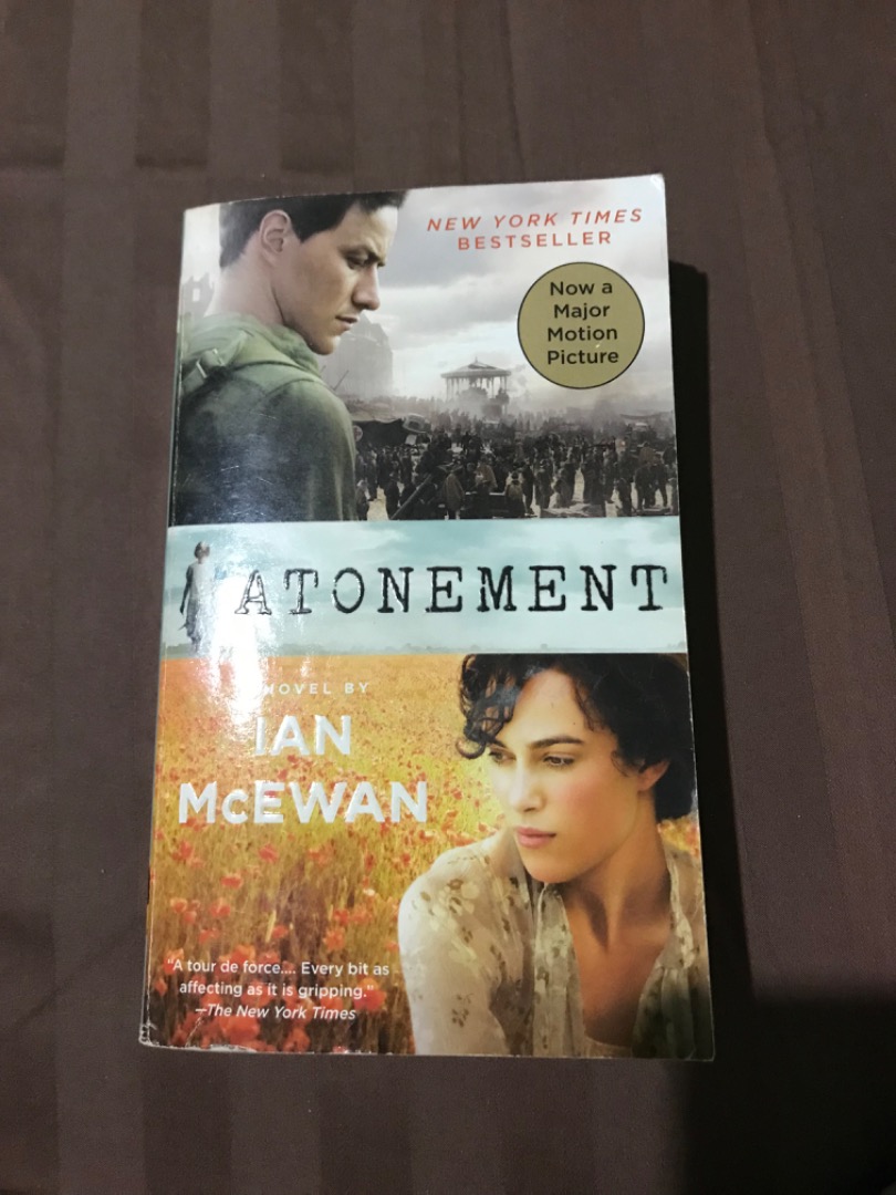 ATONEMENT, Hobbies & Toys, Books & Magazines, Fiction & Non-Fiction on Carousell
