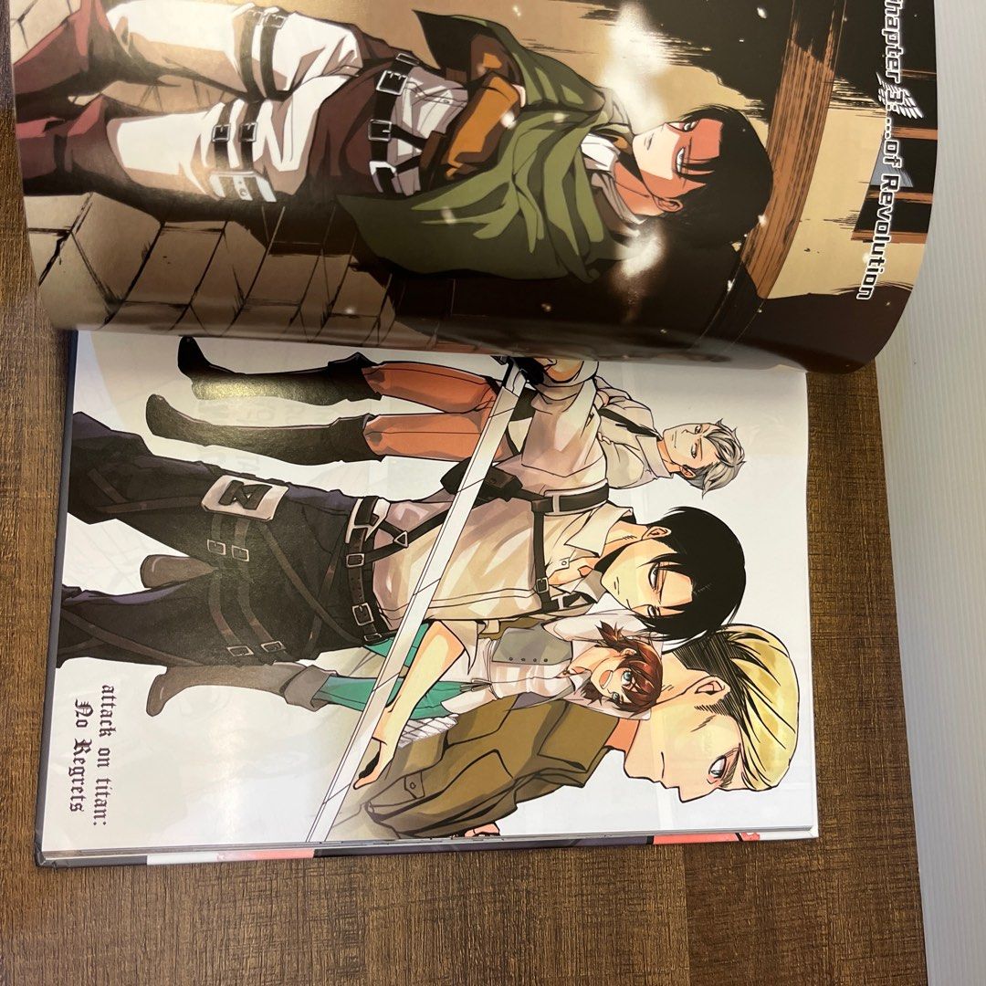 Attack on Titan - No Regrets (Complete Colour Deluxe Edition) Levi ...