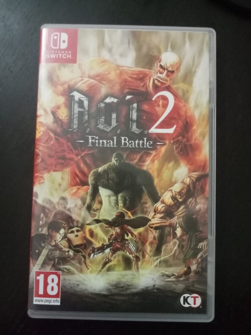 Attack Titan 2 Nintendo Switch, Video Gaming, Video Games, Nintendo on ...