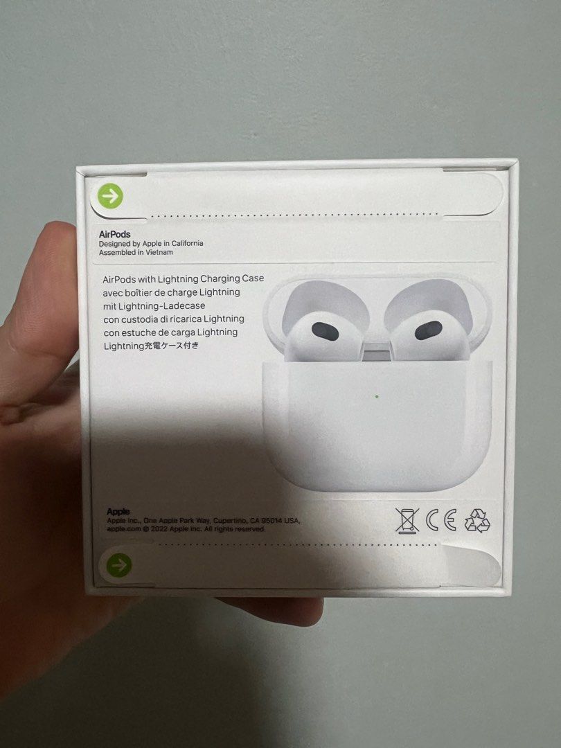 Authentic Apple AirPod Gen 3, Audio, Earphones on Carousell