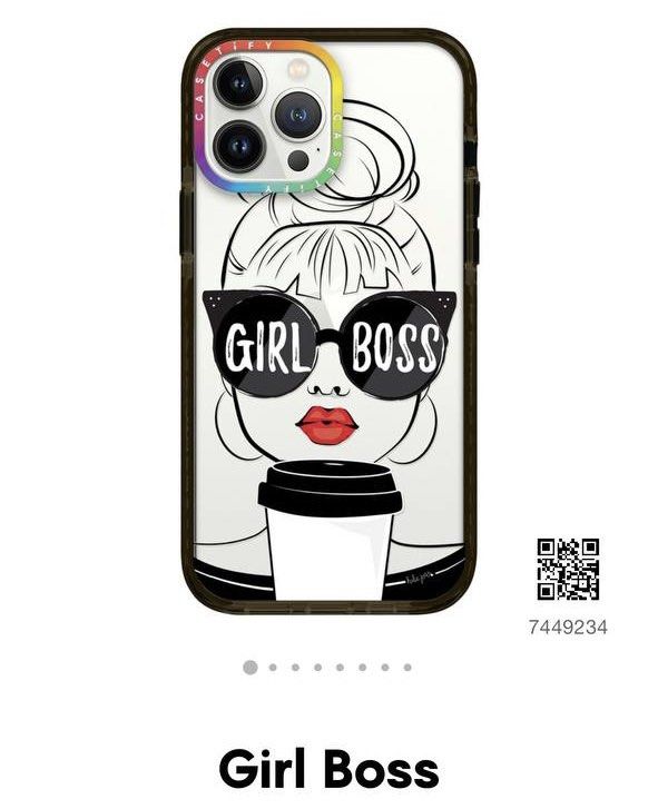 Authentic Casetify Girl Boss IPhone 13 Pro Max cover, Mobile Phones ...