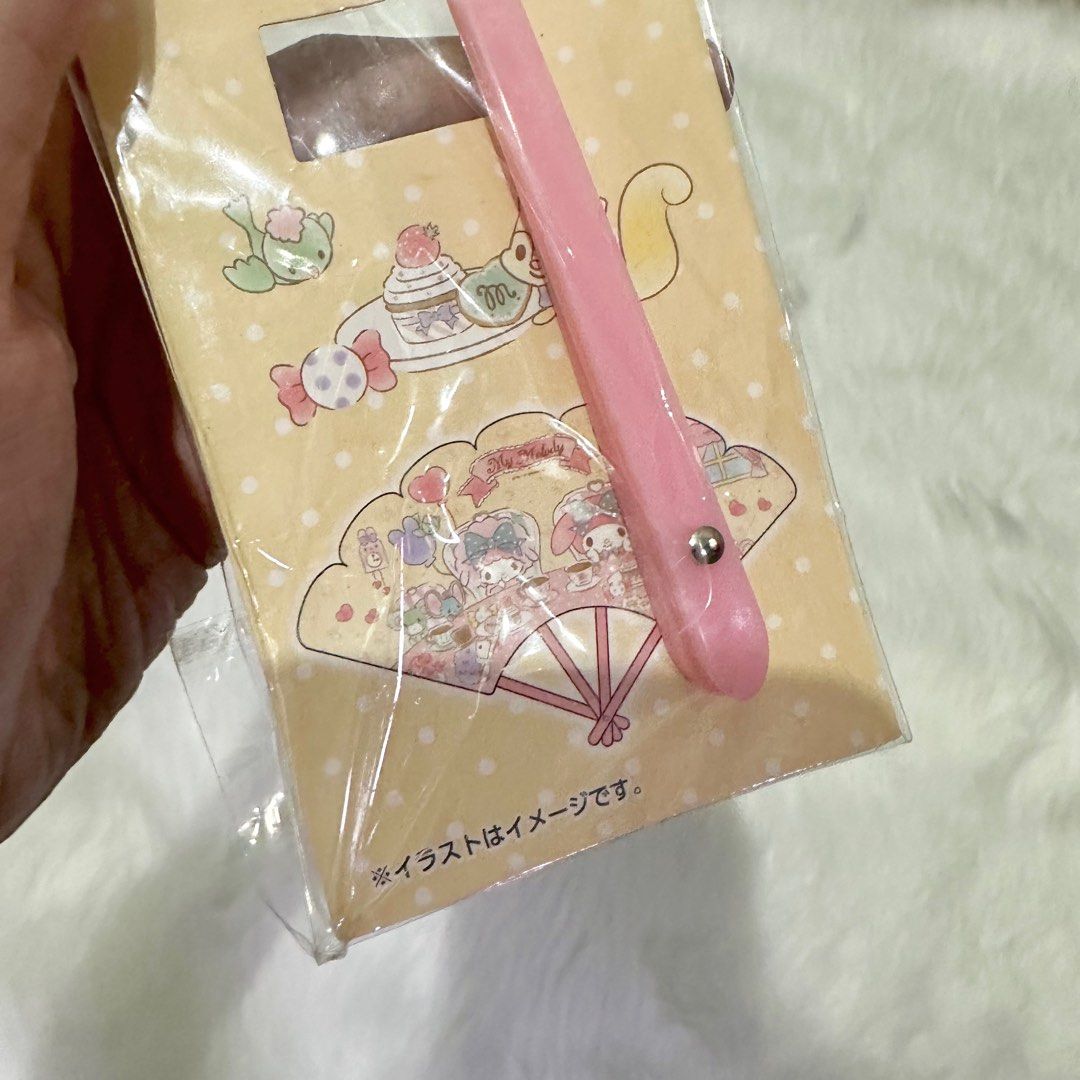 [Authentic] Sanrio My Melody Handfan on Carousell