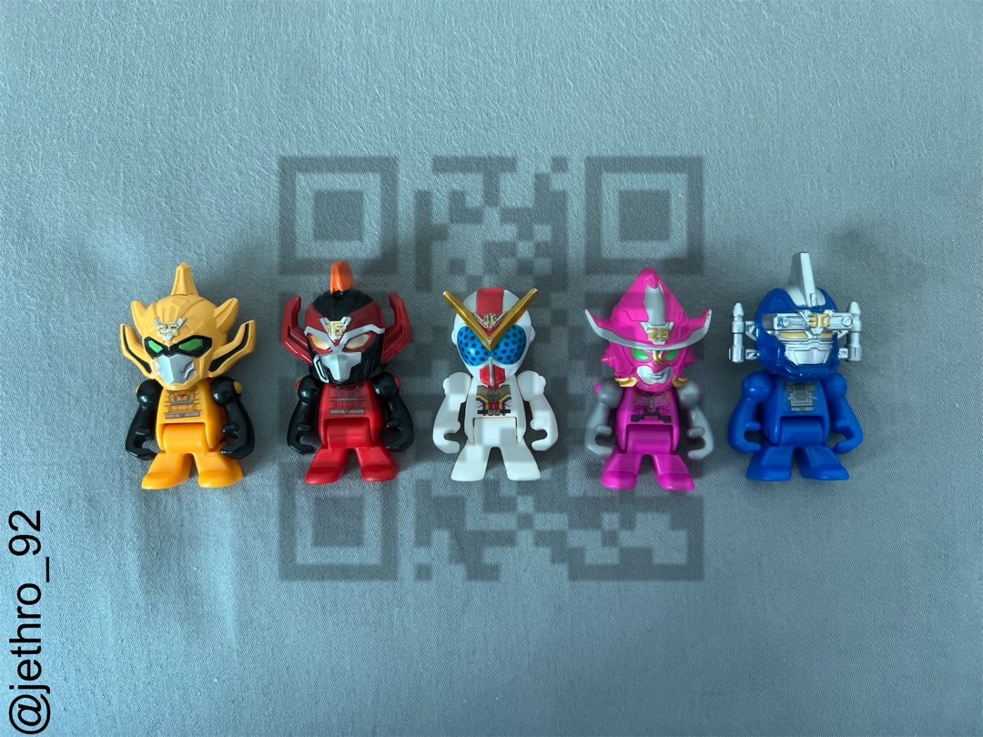 BANDAI | FLOOR ACTION HERO | KIKAI SENTAI ZENKAIGER 1 SET OF 5, Hobbies ...