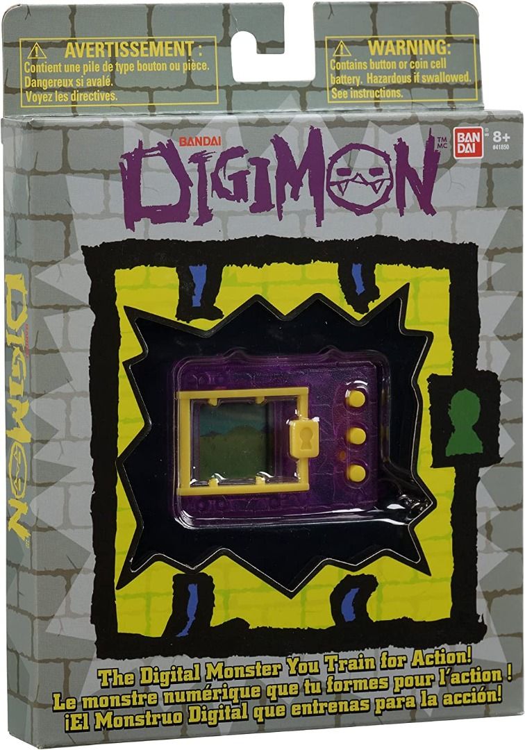 Bandai Original Digimon Digivice Virtual Pet Monster - Translucent ...