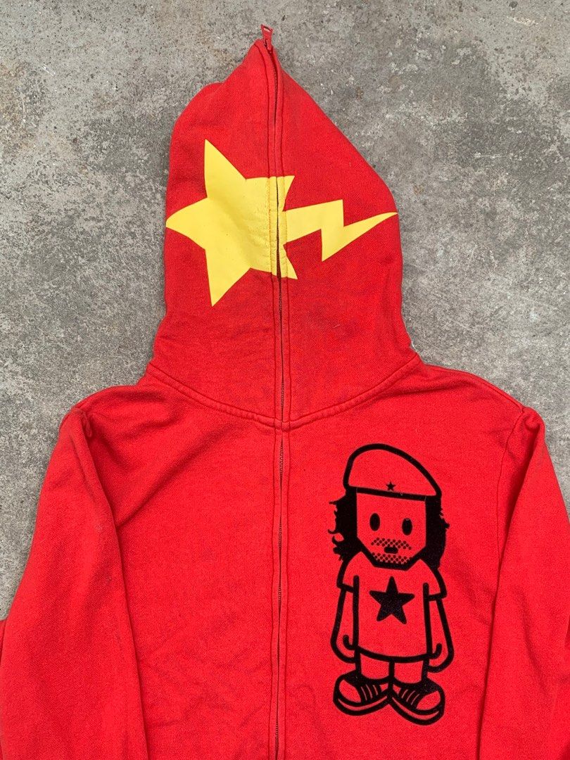 Y2K Bapesta BSX Che Guevara Fullzip Bape on Carousell