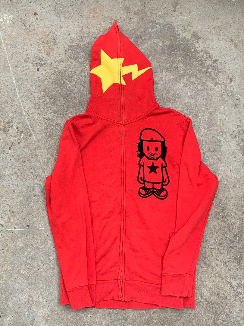 Y2K Bapesta BSX Che Guevara Fullzip Bape on Carousell