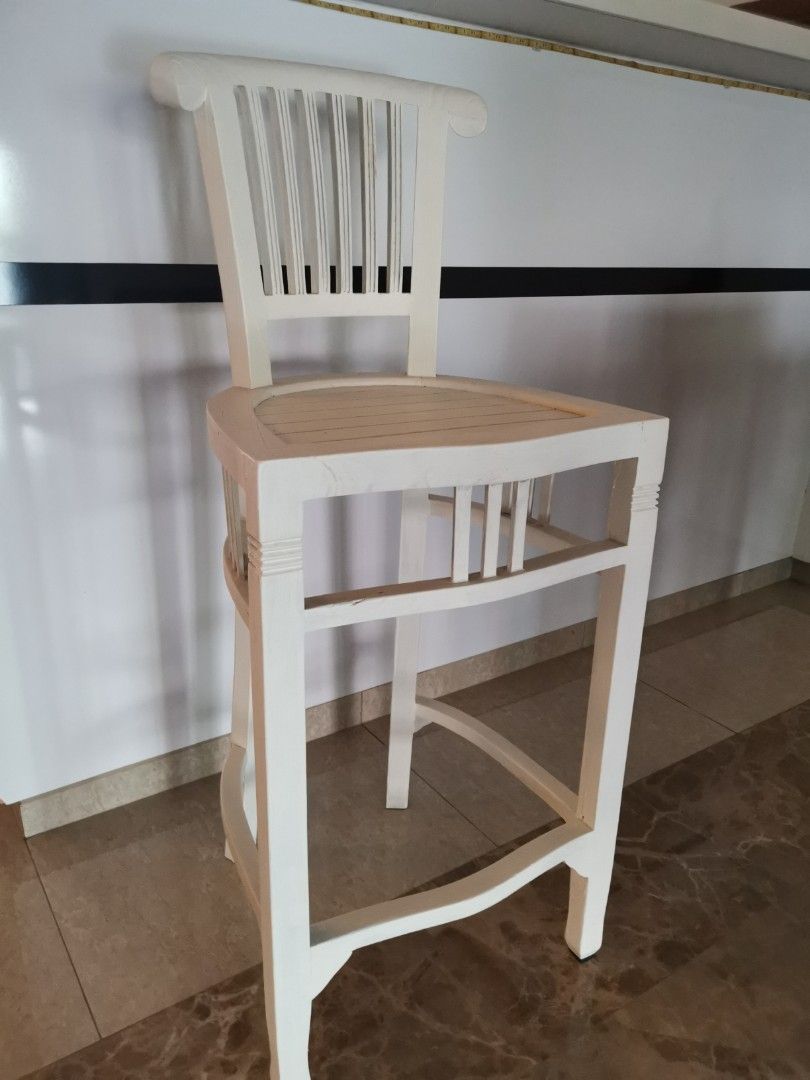 Bar Counter High Chairs, Furniture & Home Living, Furniture, Chairs on ...