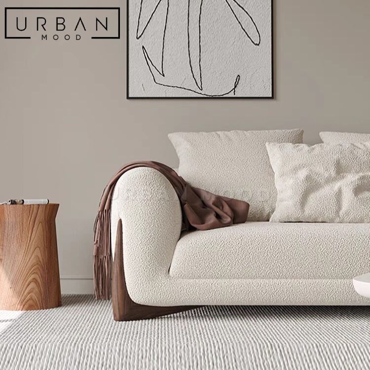 BOBBINS Modern Boucle Sofa, Furniture & Home Living, Furniture, Sofas ...