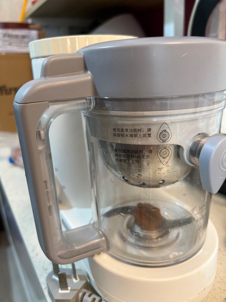 Bobo duck baby food blender puree + steamer, Babies & Kids, Nursing ...
