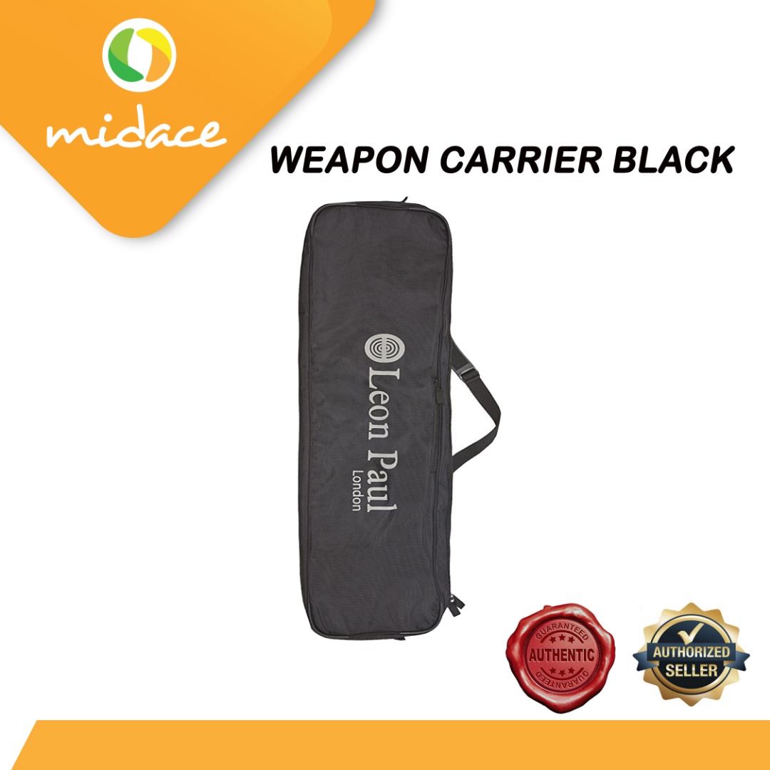 BRAND NEW!!! LEON PAUL SPORTS Fencing Weapon Carrier Black, Contains a ...