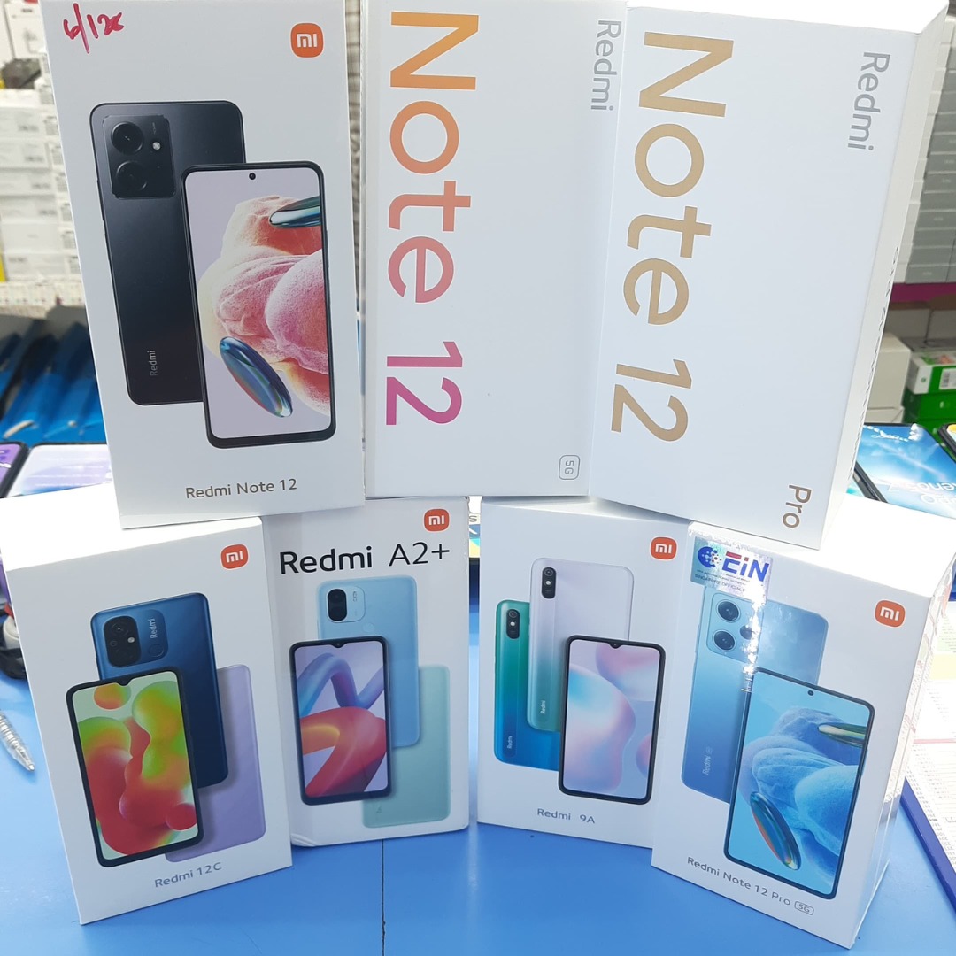 Xiaomi A1/ A2/ A2+/ 9A/ 12C/ NOTE 12 & 12 PRO Black 128 GB, Mobile ...