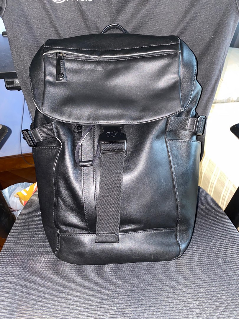 Braun buffel leather backpack, Men's Fashion, Bags, Backpacks on Carousell