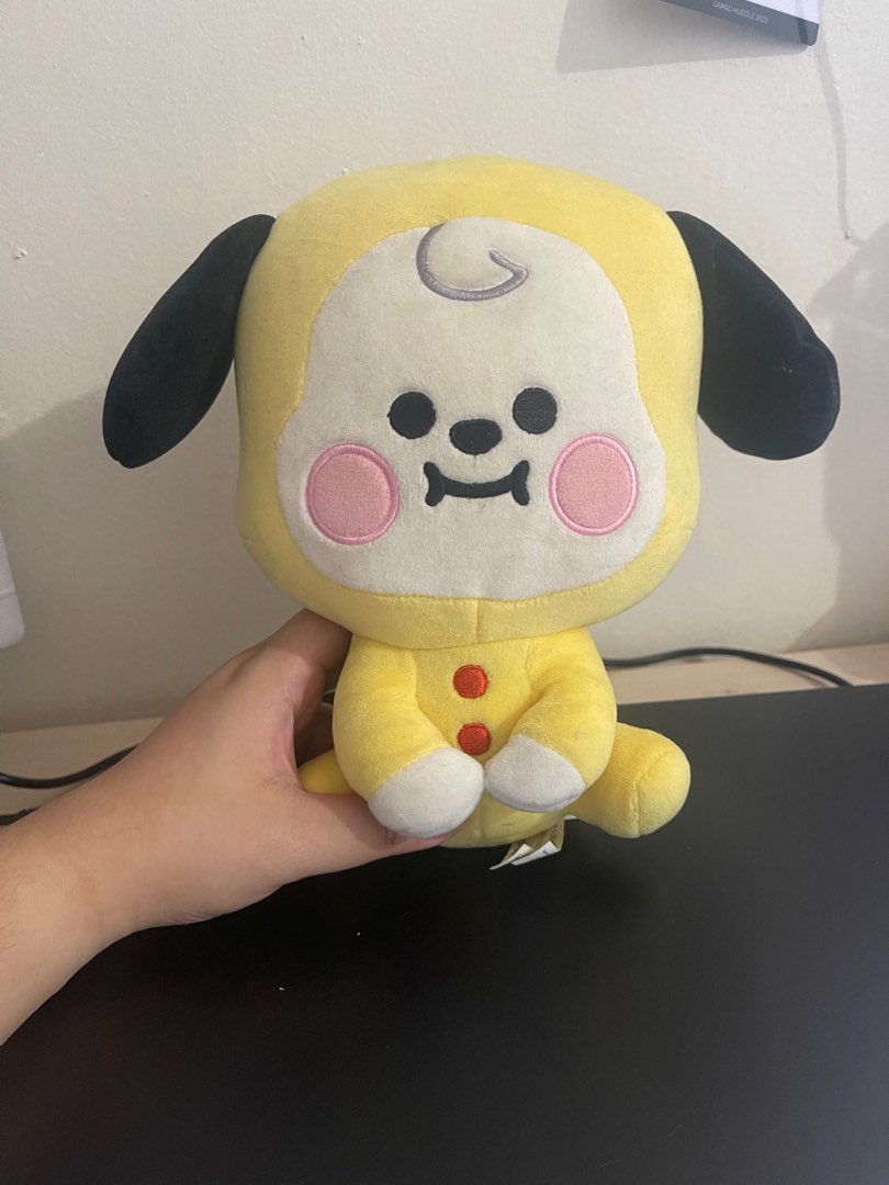 Official BT21 Chimmy sitting plush doll on Carousell