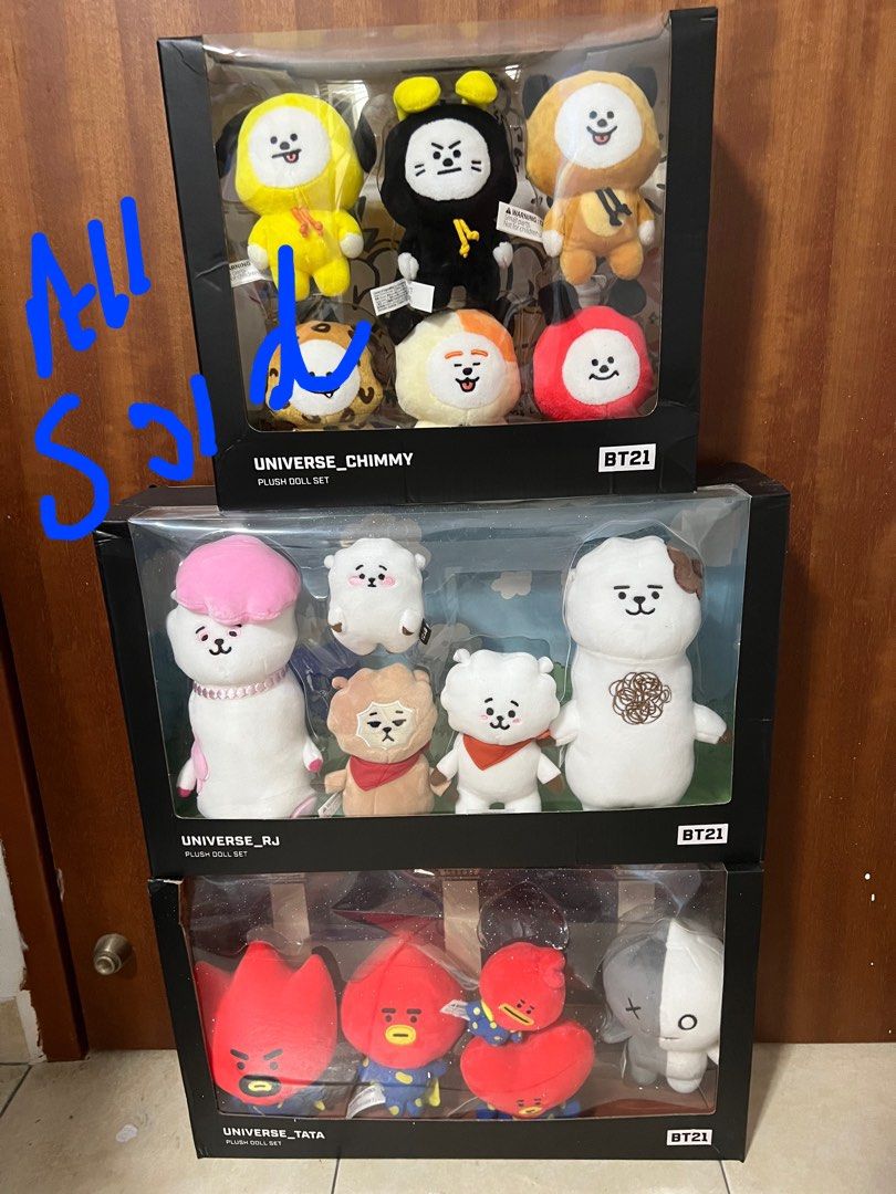BT21 Clearance - Tata RJ Chimmy Kooky, Hobbies & Toys, Memorabilia ...