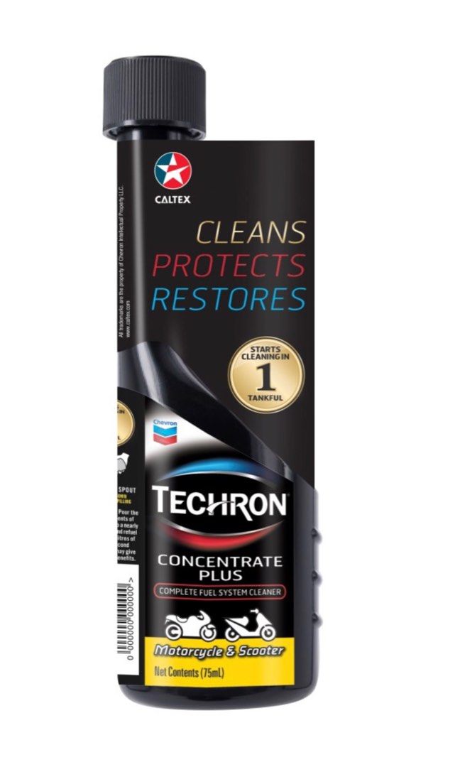 Caltex Techron Concentrate Plus 75ml (Motorcycle), Motorcycles ...