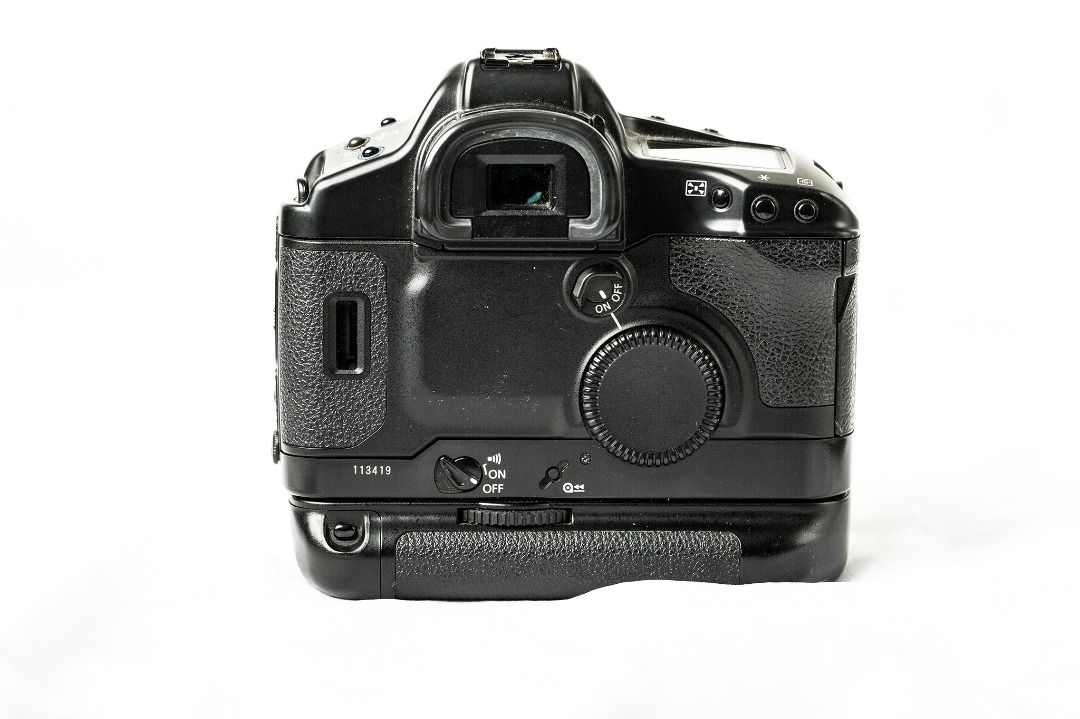 Canon EOS 1V HS with Power Drive Booster PB-E2 on Carousell