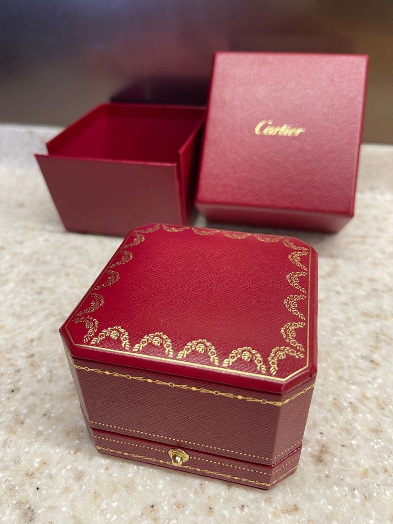 Cartier Ring Box (1 ring), Women's Fashion, Jewelry & Organisers ...