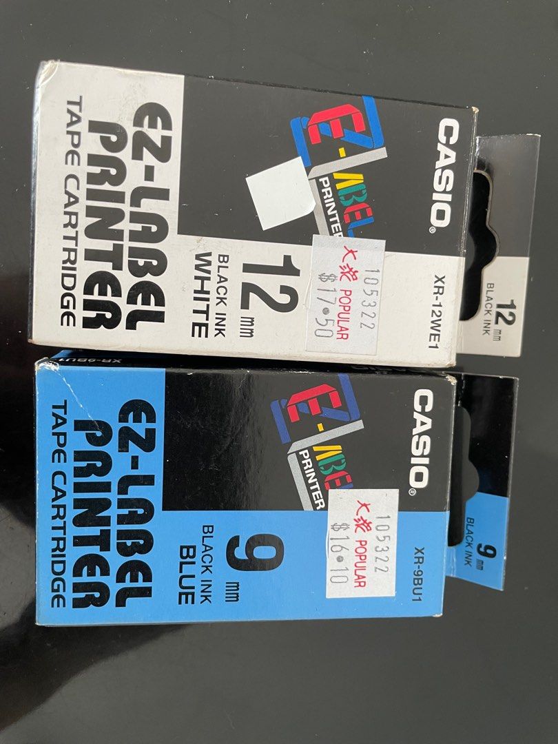 Casio Ez Label Printer tape Brand New, Computers & Tech, Printers ...
