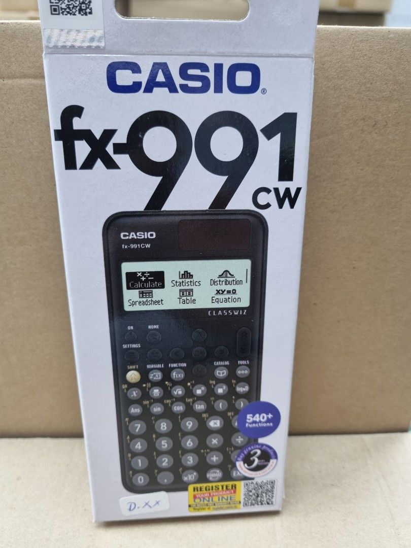 CASIO FX 991CW SCIENTIFIC CALCULATOR, Hobbies & Toys, Stationery ...