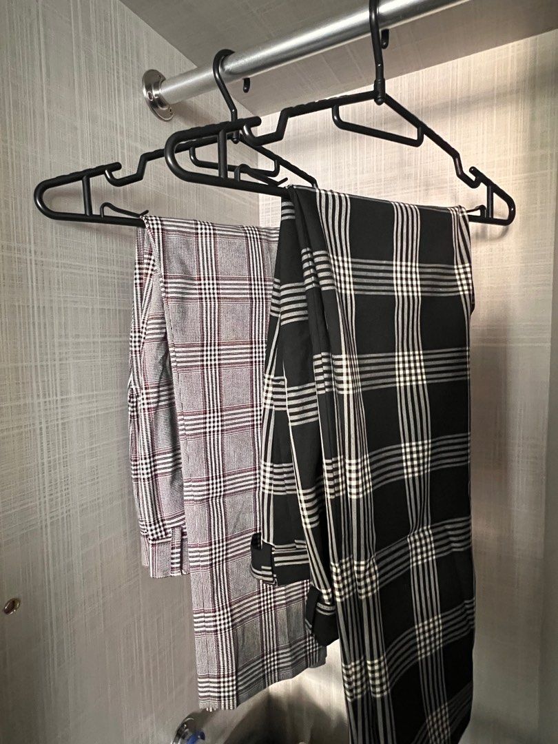 Men Checkered Pants, Men's Fashion, Bottoms, Trousers on Carousell