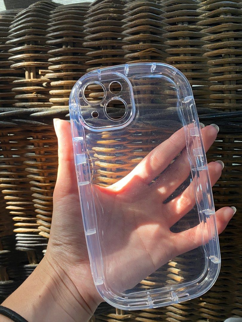Chunky clear phone case -Iphone 13, Computers & Tech, Parts ...
