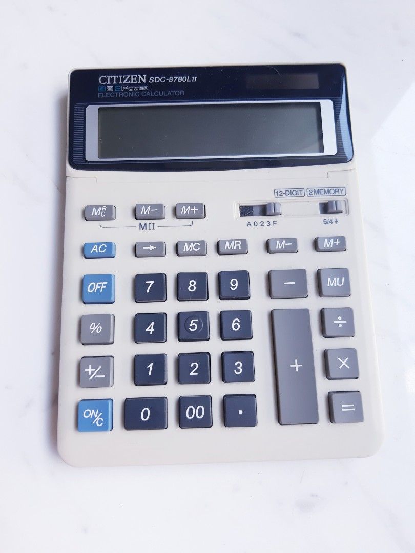 Citizen Calculator SDC-8780L II, Computers & Tech, Office & Business ...
