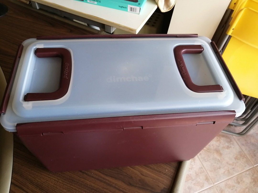 Classic Dimchae Kimchi Storage Box, Furniture & Home Living ...