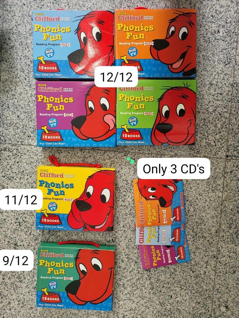 Clifford the red Dog, Hobbies & Toys, Books & Magazines, Children's ...