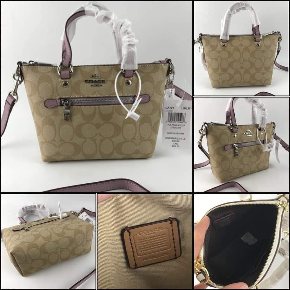 COACH MINI TOTE GALLERY, Luxury, Bags & Wallets on Carousell